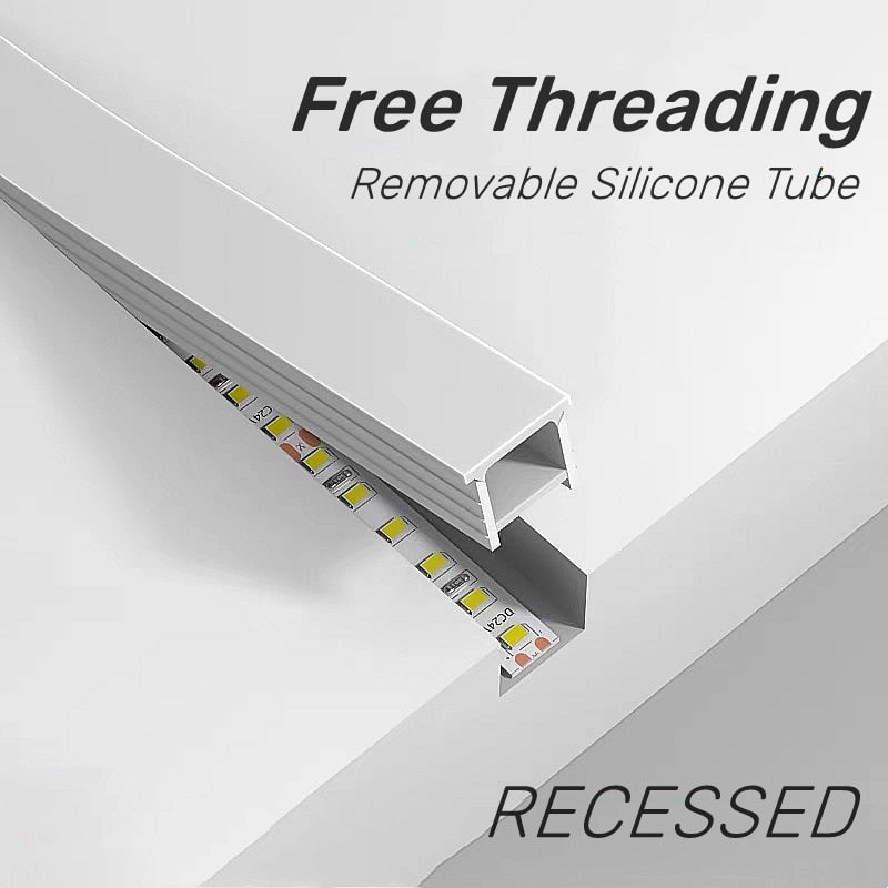 1-5m Recessed LED Neon Light Waterproof Silicone Tube LT55 – YEECHOP