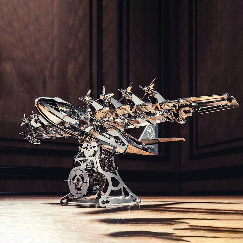3D Assembled Metal Mechanical Transmission Model PM10